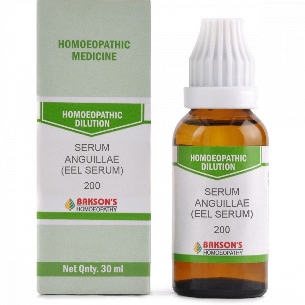 Bakson Serum Anguillae (Eel Serum) 200 CH (30ml) – Greenleafdrugstore
