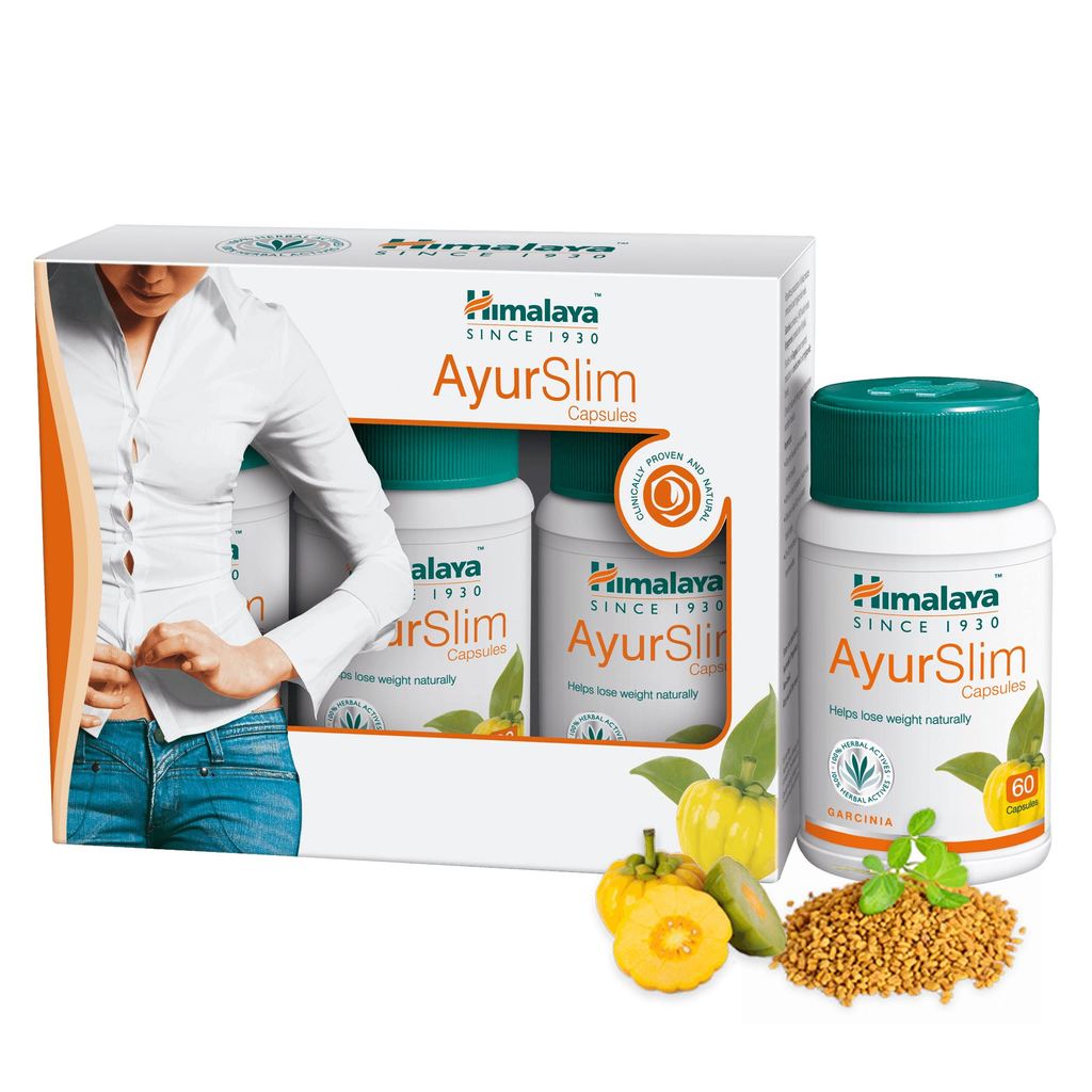 Himalaya Ayurslim Capsules (3 x 60 Capsules) – Greenleafdrugstore