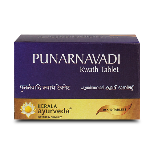 Kerala Ayurveda Punarnavadi Kwath Tablet (100 Nos) – Greenleafdrugstore