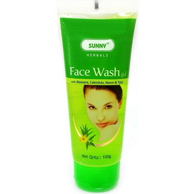 Bakson Sunny Face Wash with Aloe Vera, Calendula, Neem and Tulsi (110g ...